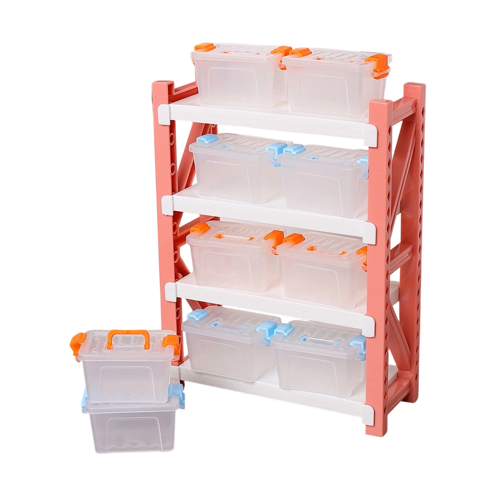 Modular Warehouse Shelf with Storage Organizers for Accessories ...
