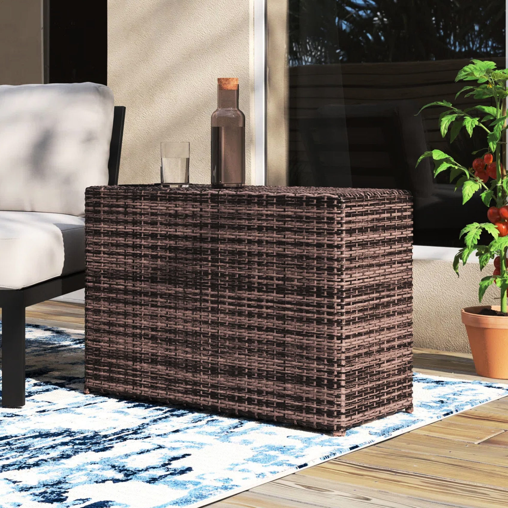 Modular and Practical - Set Up the Side Table Between Two Chairs for a ...