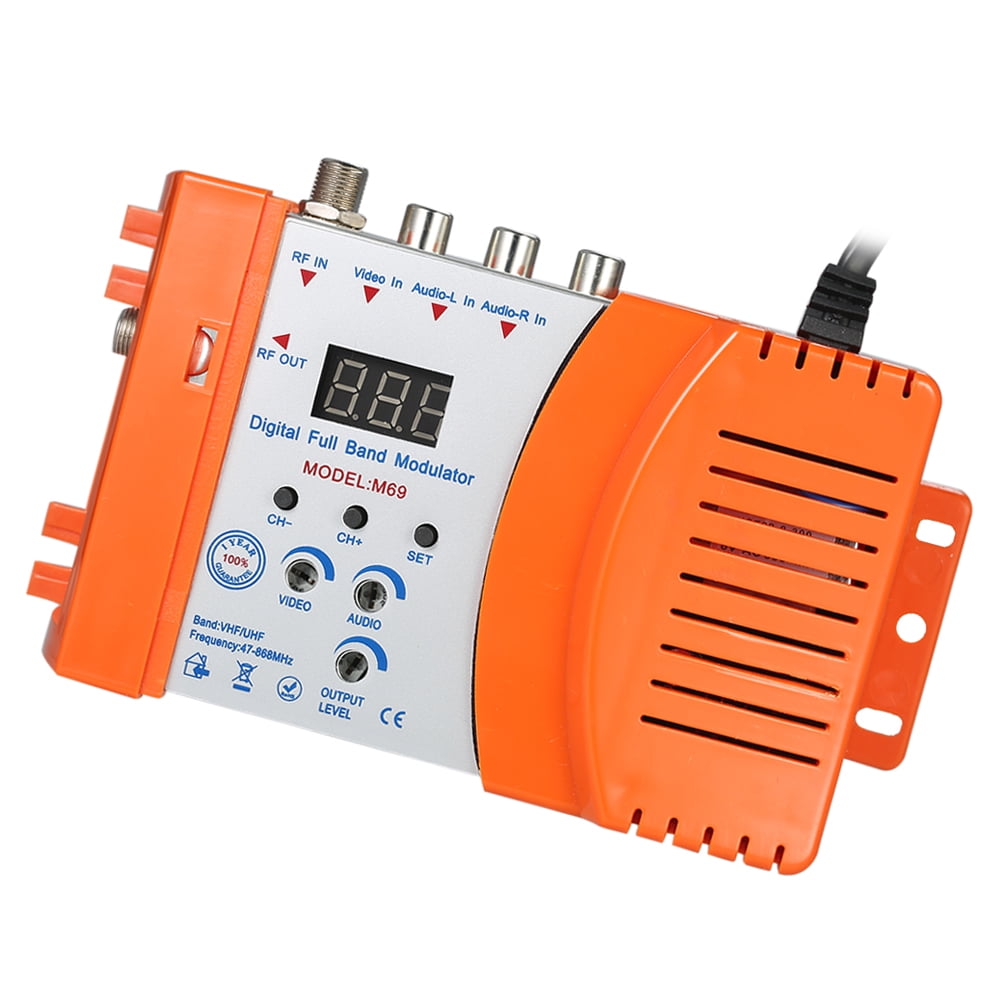 Modulator, Audio Video Rhf Uhf Amplifier Video Tv Converter Converter Channel Switch Rhf Adapter ...