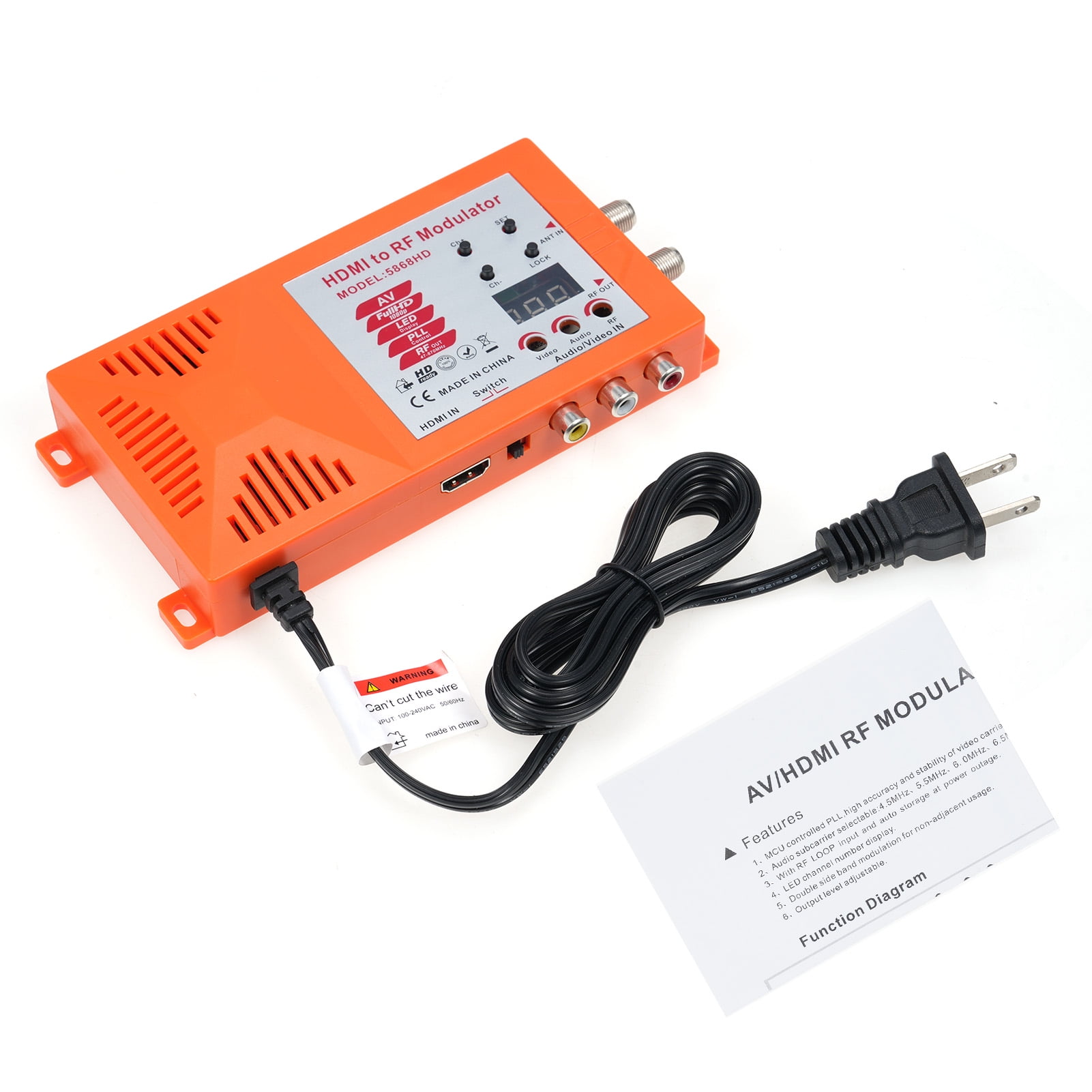 Modulator,Tv Converter Tv Tuner Av Tv Console Converter Pal Console Tv ...