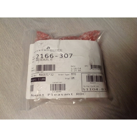 Module - 2166-307, 2166-347 Hearth & Home Technologies - Gas Fireplace ...