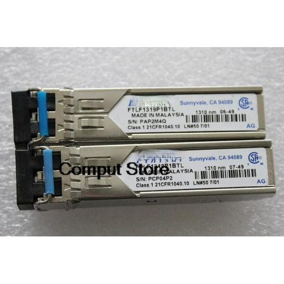 Module 2G Gigabit Single Mode 10km Dual Fiber SFP: FTLF1319P1BTL ...