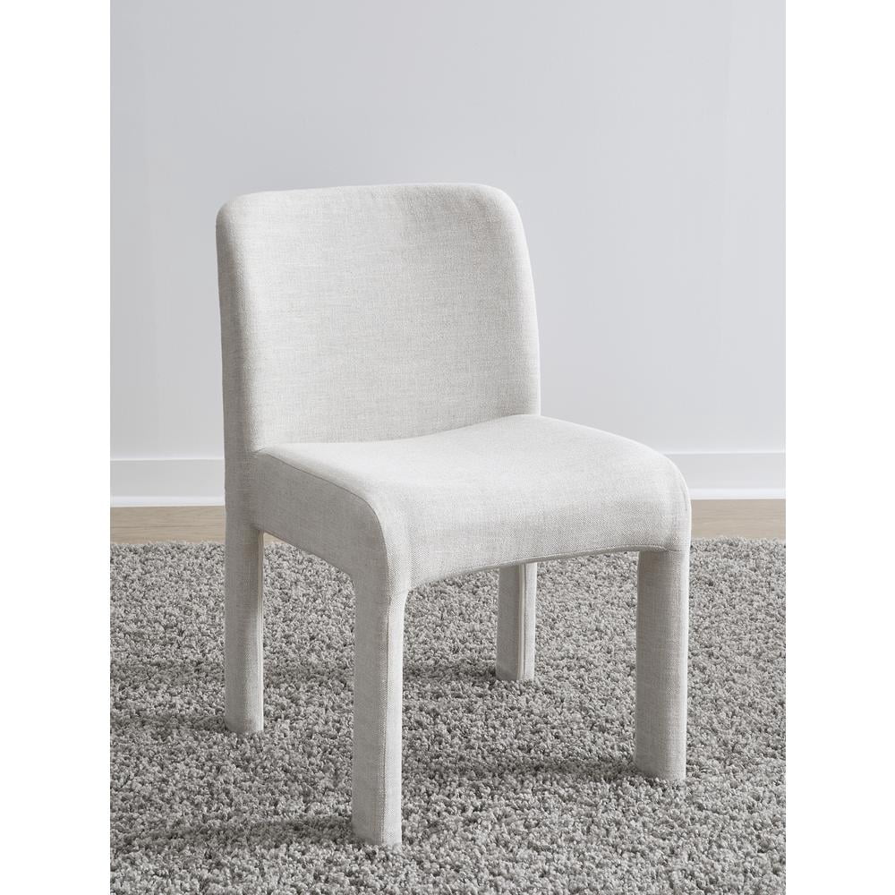 Modus Furniture Devon Fully Upholstered Dining Chair in Turtle Dove ...