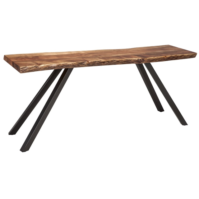 Modus Reese Console Table in Natural Acacia - Walmart Business Supplies
