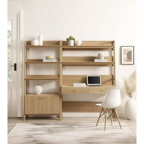Bookshelf Desk Combo