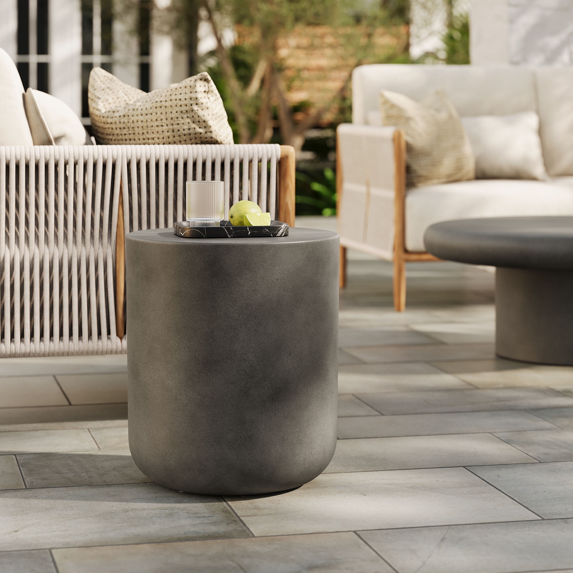 Modway Brion Stool in Gray - Walmart.com