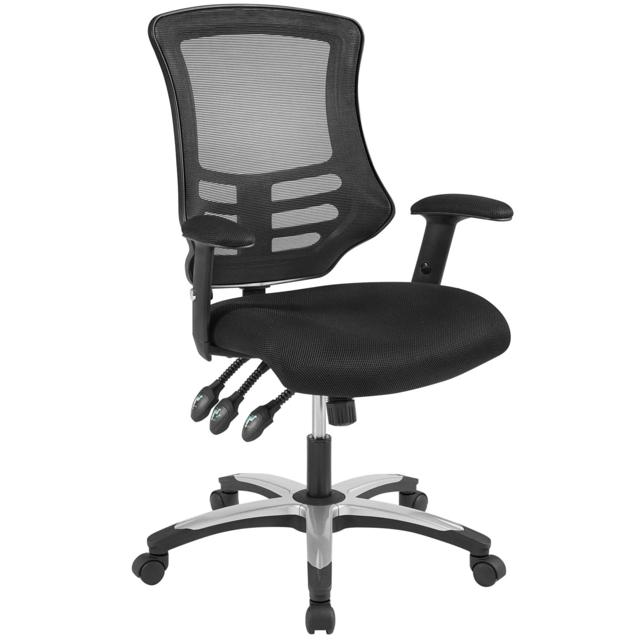Modway Calibrate Mesh Office Chair in Black - Walmart.com