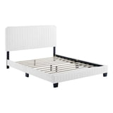 Modway Celine Channel Tufted Performance Velvet King Platform Bed in ...