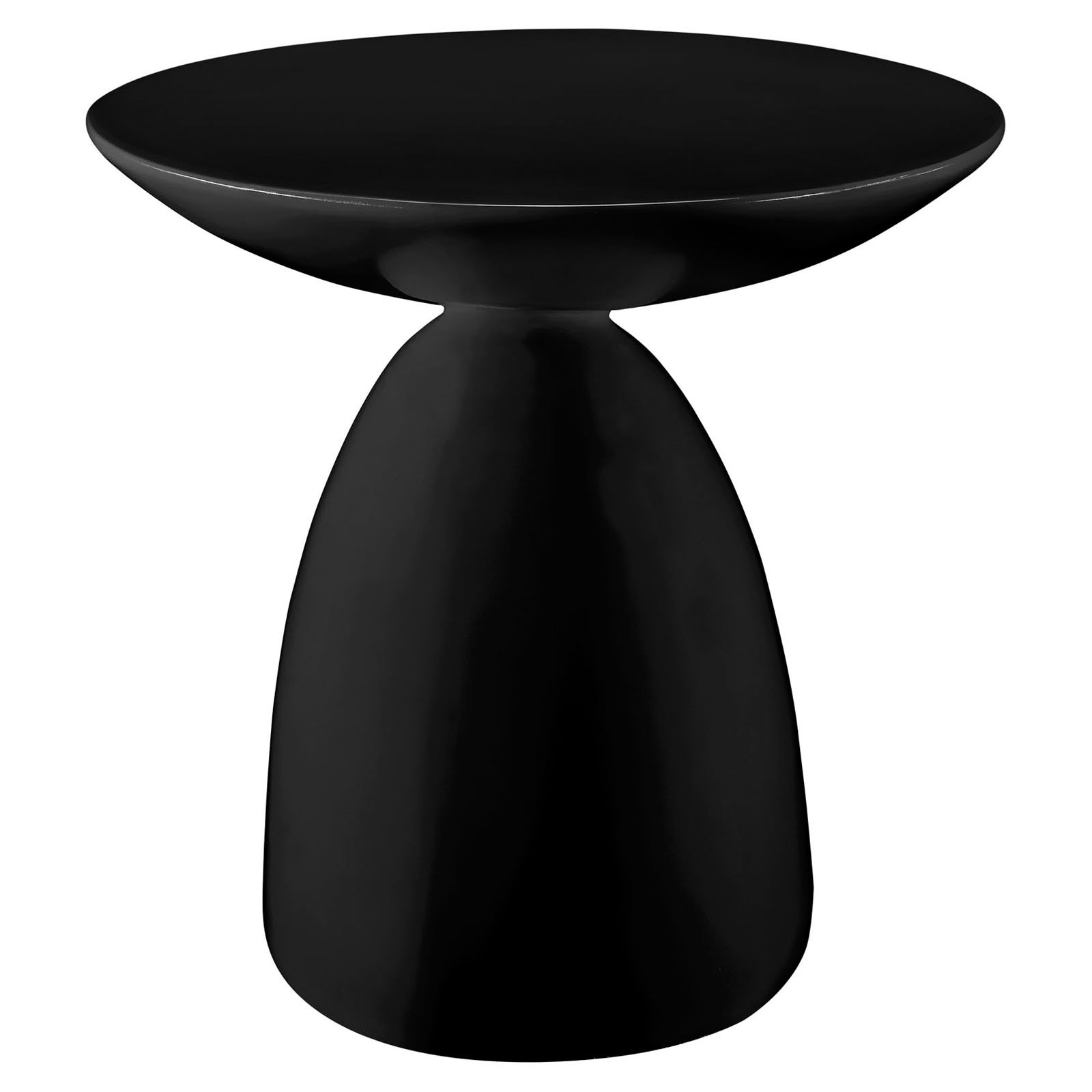 Modway Flow End Table in Black - Walmart.com