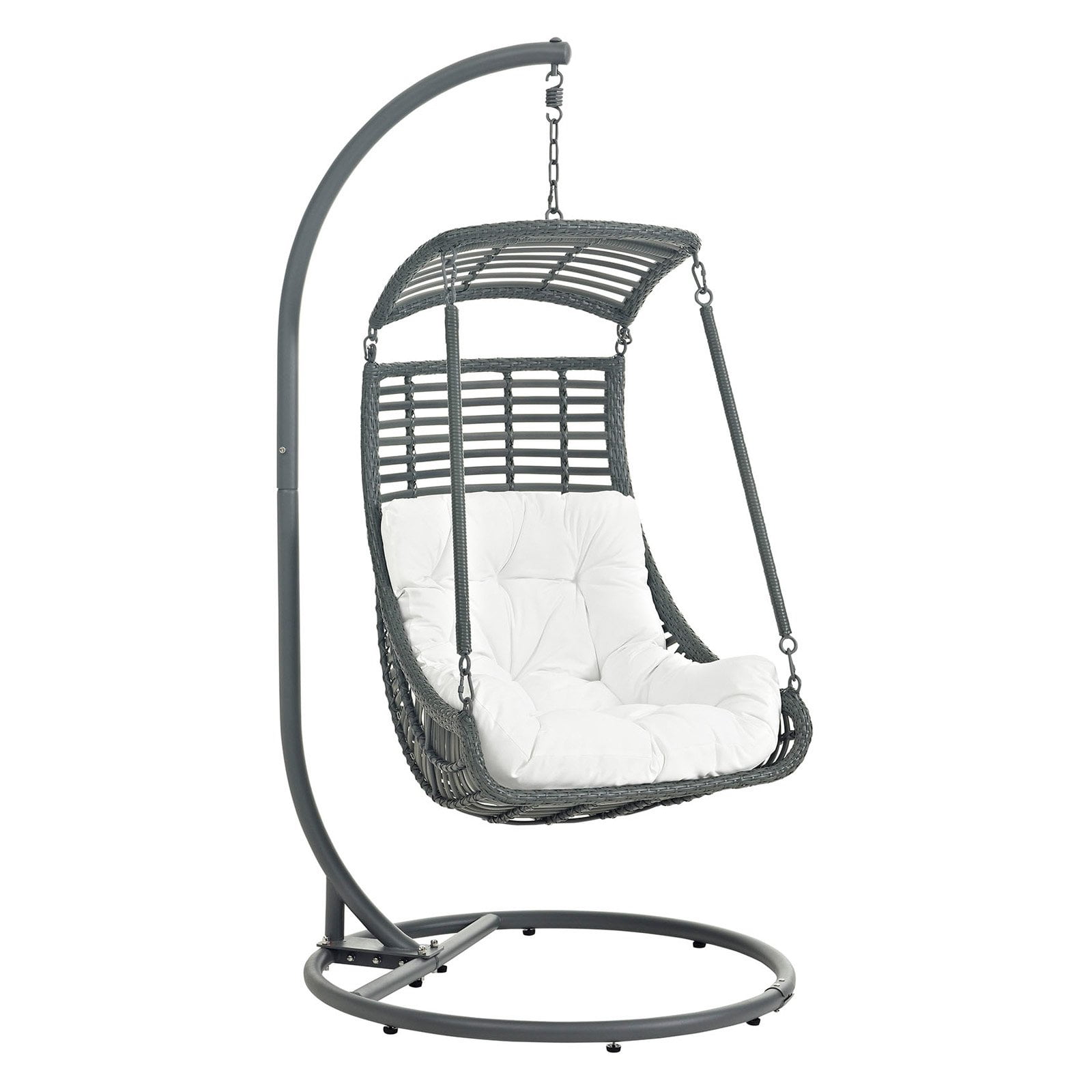 Modway Jungle Outdoor Patio Swing Chair, Multiple Colors Available ...