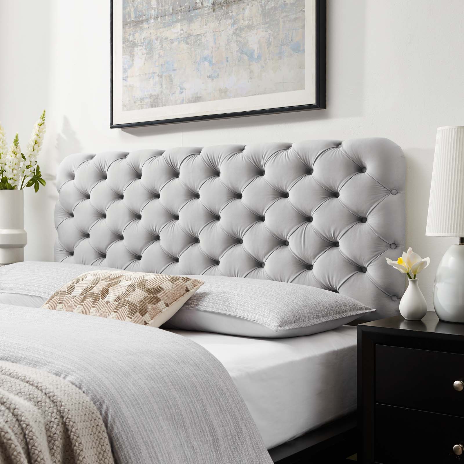 Modway Annabel Tufted Button Headboard, Multiple Sizes and Colors ...