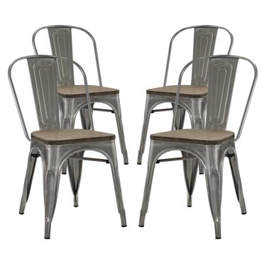 Modway Casper Durable Dining Side Chairs Set of 2, Available in ...