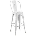Modway Promenade Metal Bar Side Stool in White - Walmart.com