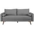 Modway Revive Fabric Upholstered Sofa, Multiple Colors - Walmart.com