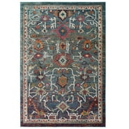 nuLOOM Konya Vintage Floral Medallion Flatweave Area Rug, 7' 6" x 9' 10 ...