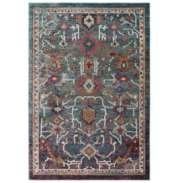 nuLOOM Konya Vintage Floral Medallion Flatweave Area Rug, 7' 6" x 9' 10 ...