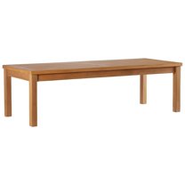 Modway, Outdoor Coffee Table, 40" Round, Natural Teak - Walmart.com