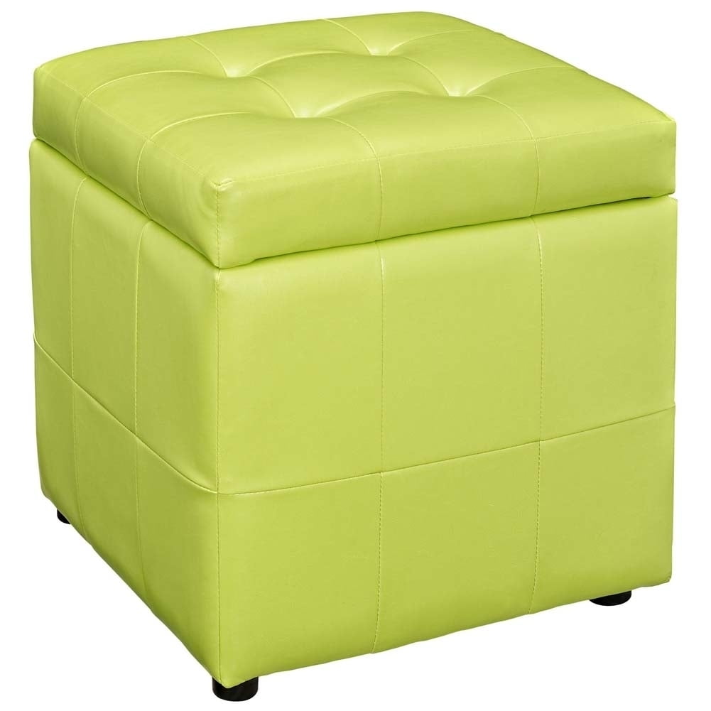 Modway Volt Leatherette Storage Ottoman, Multiple Colors - Walmart.com
