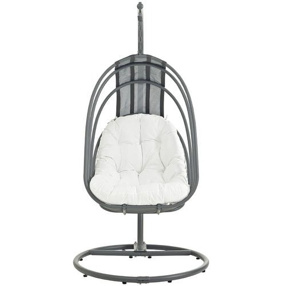 Modway Whisk Outdoor Patio Swing Chair with Stand, Multiple Colors ...