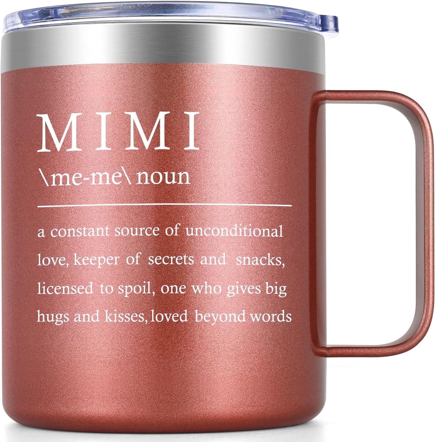 Modwnfy Birthday Gifts, 12 fl oz Mimi Stainless Steel Tumbler Mugs ...