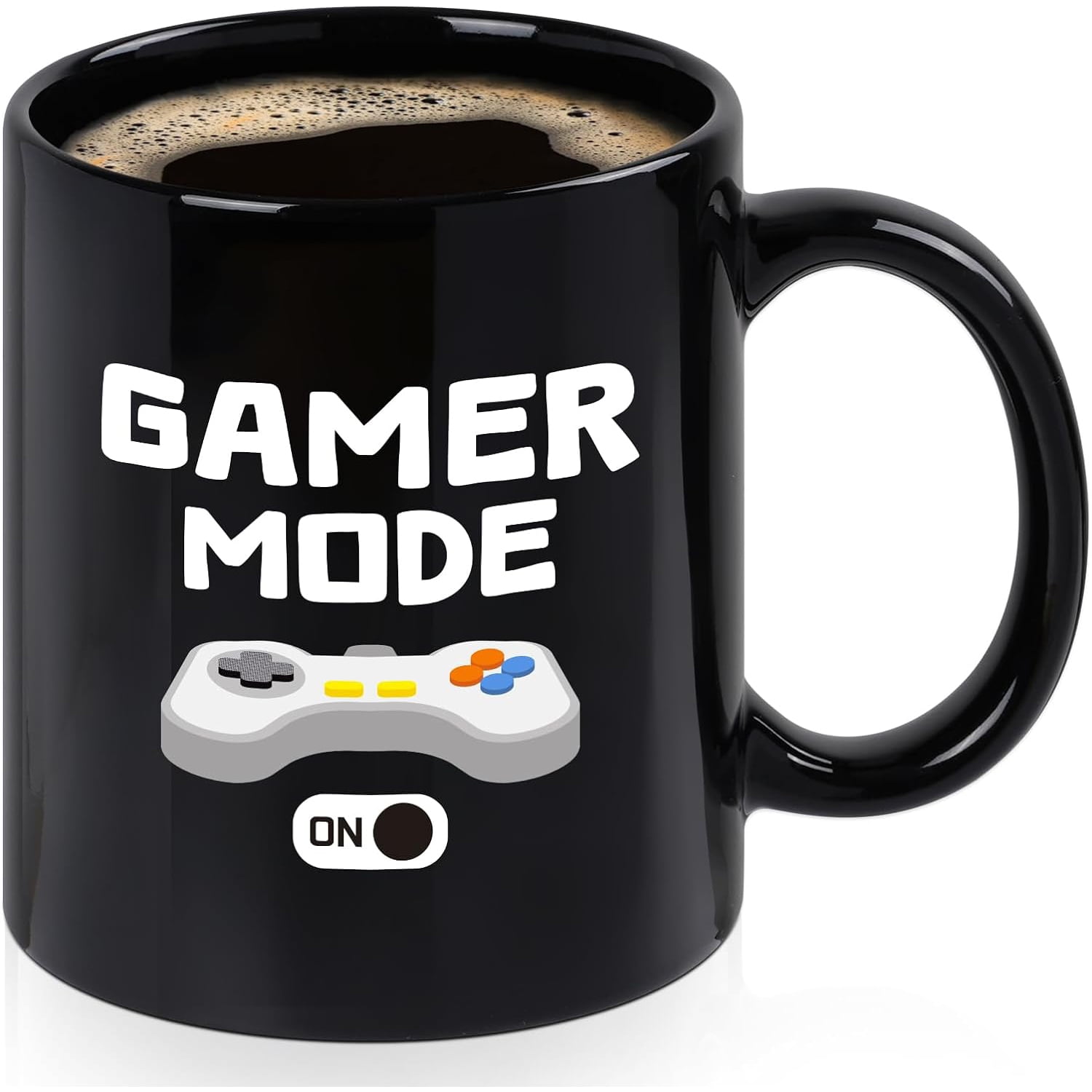 Modwnfy Gaming Gifts Mugs, Gamer Mode ON Mugs for Game Lovers, Gaming ...