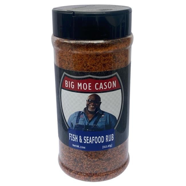 Moe Cason Barbecue 11 oz Cason Fish & Seafood BBQ Rub Rub Recipe ...