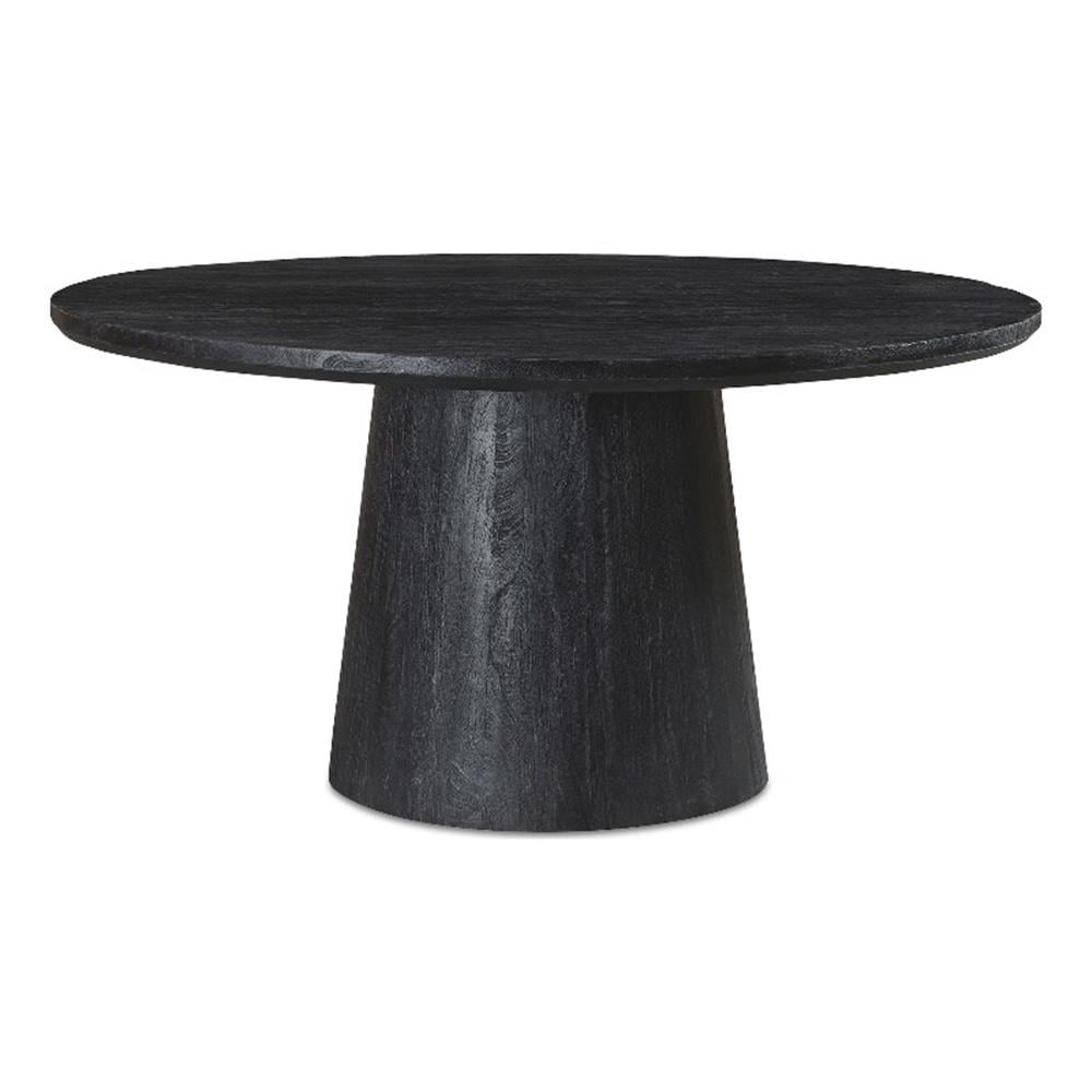 Moe's Home Collection Cember Wood Dining Table Black Color - Walmart.com