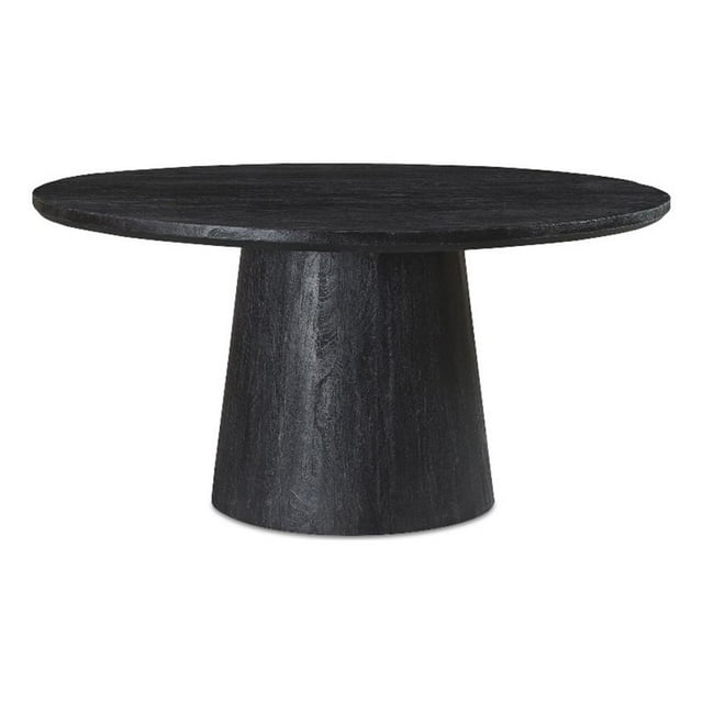 Moe's Home Collection Cember Wood Dining Table Black Color - Walmart.com