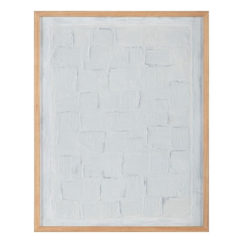 Checkerboard Framed Painting Multi-Color - Walmart.com