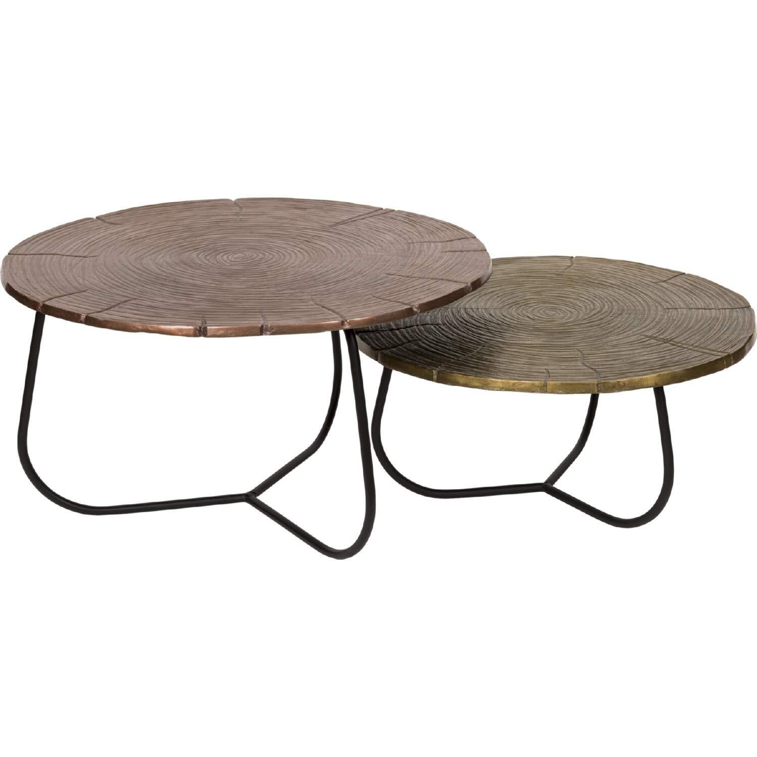 CROSS SECTION TABLES SET OF 2 - Walmart.com