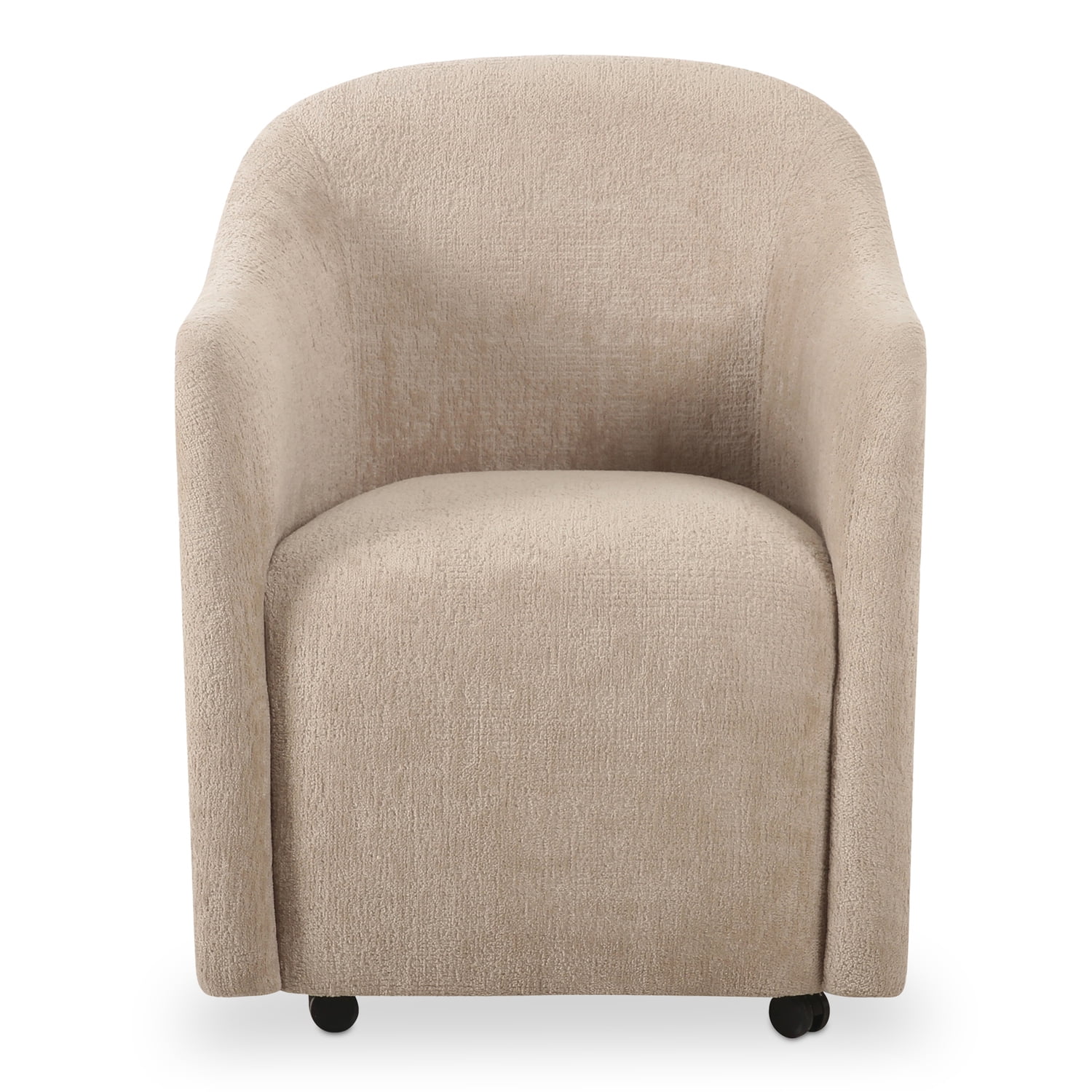 Moe's Home Collection DRAVA Fabric Dining Chair Beige Color - Walmart.com