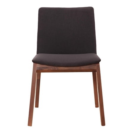 Moe's Home Collection Delaney Dining chair Set of Two Fabric Beige ...