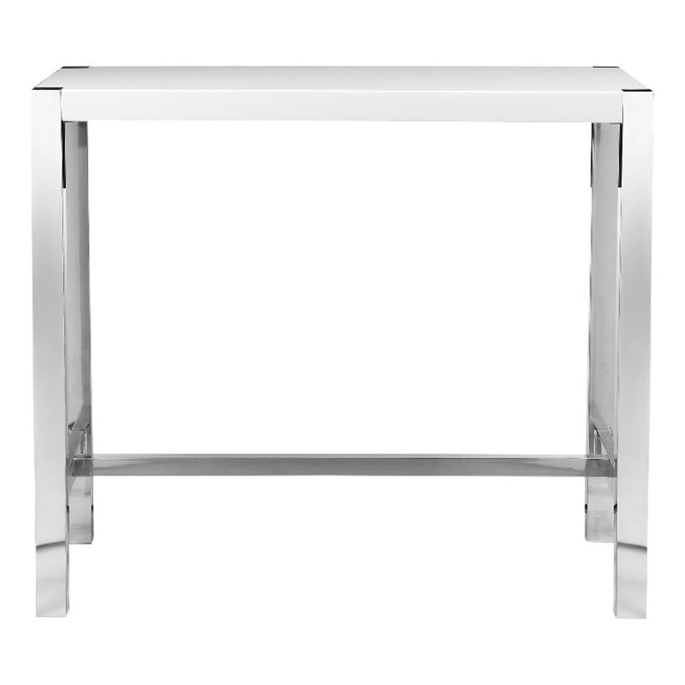 Moe's Home Collection Riva Wood Bar Table White Color - Walmart.com