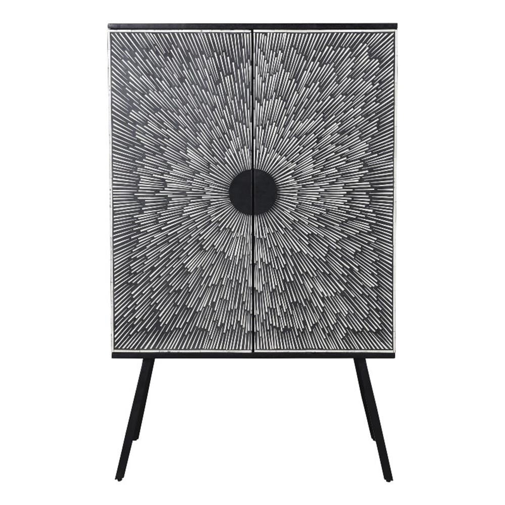 Moe's Home Collection Sunburst Wine Cabinet - Walmart.com