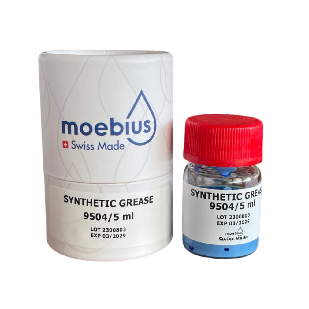 Moebius 9504 synthetic chronograph grease for friction hand-setting 5ml ...