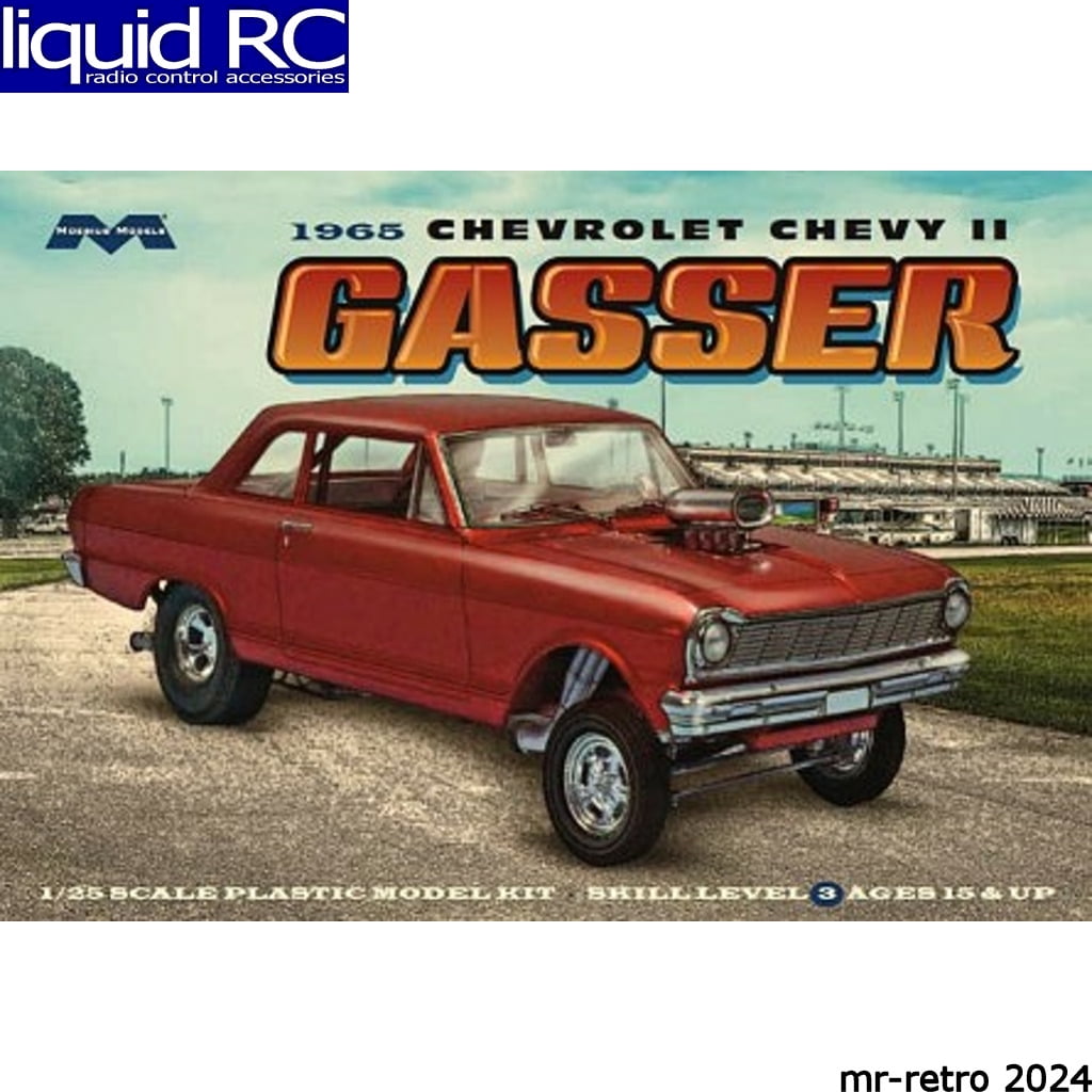 Moebius Models 1965 Chevy II Gasser MOE2324 Plastics Car/Truck 1/24-1/ ...
