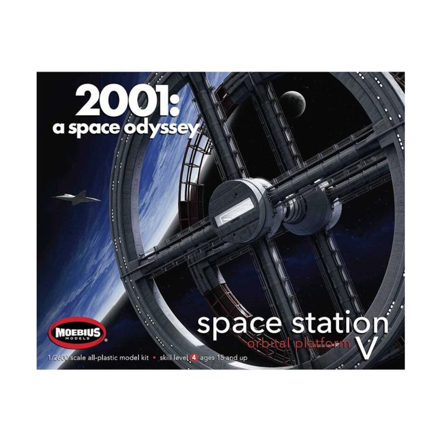 Moebius Models 2001 A Space Odyssey - Space Station Orbital Platform V ...