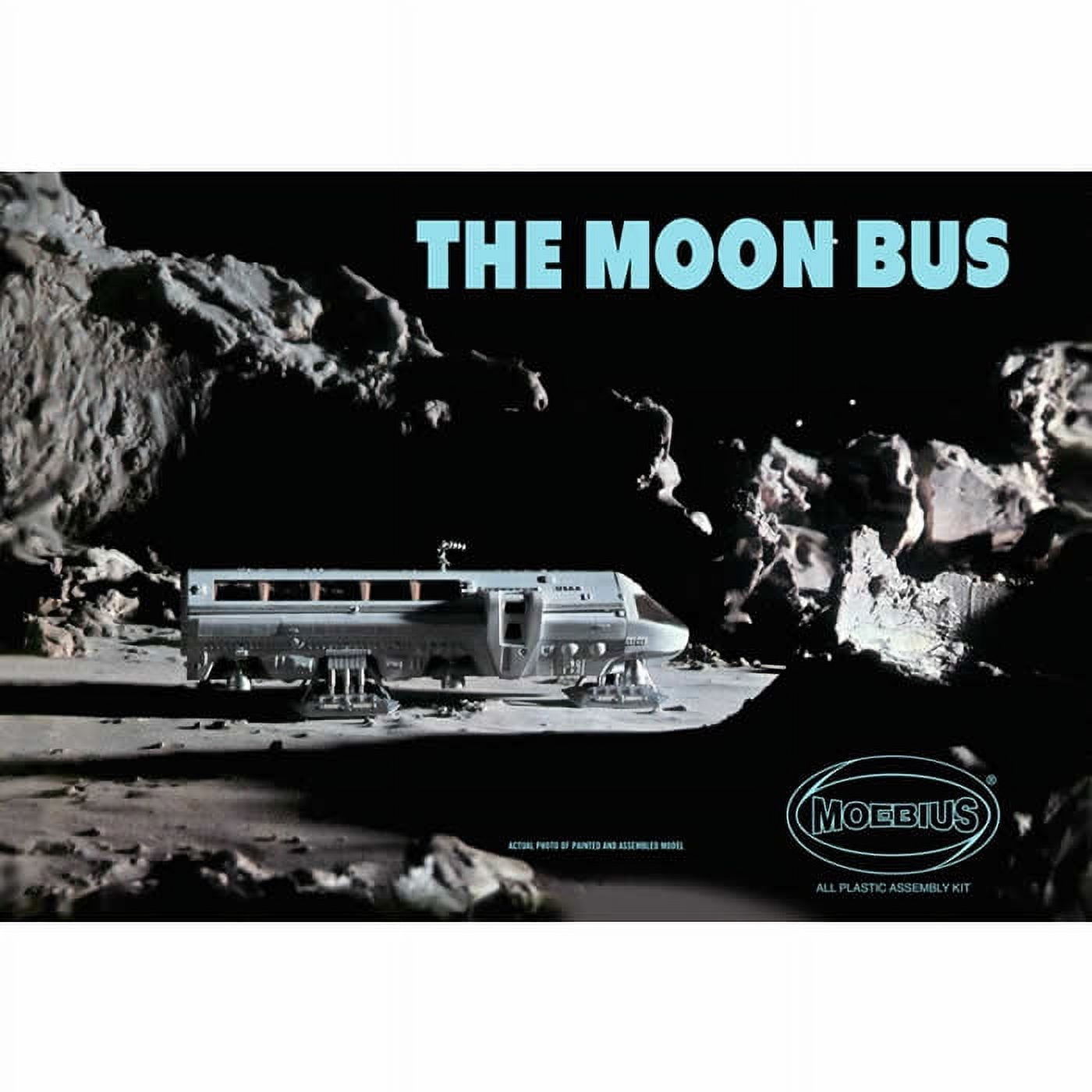 Moebius Models Large Scale 1/50 2001 Moon Bus Plastic Kit for Adults ...
