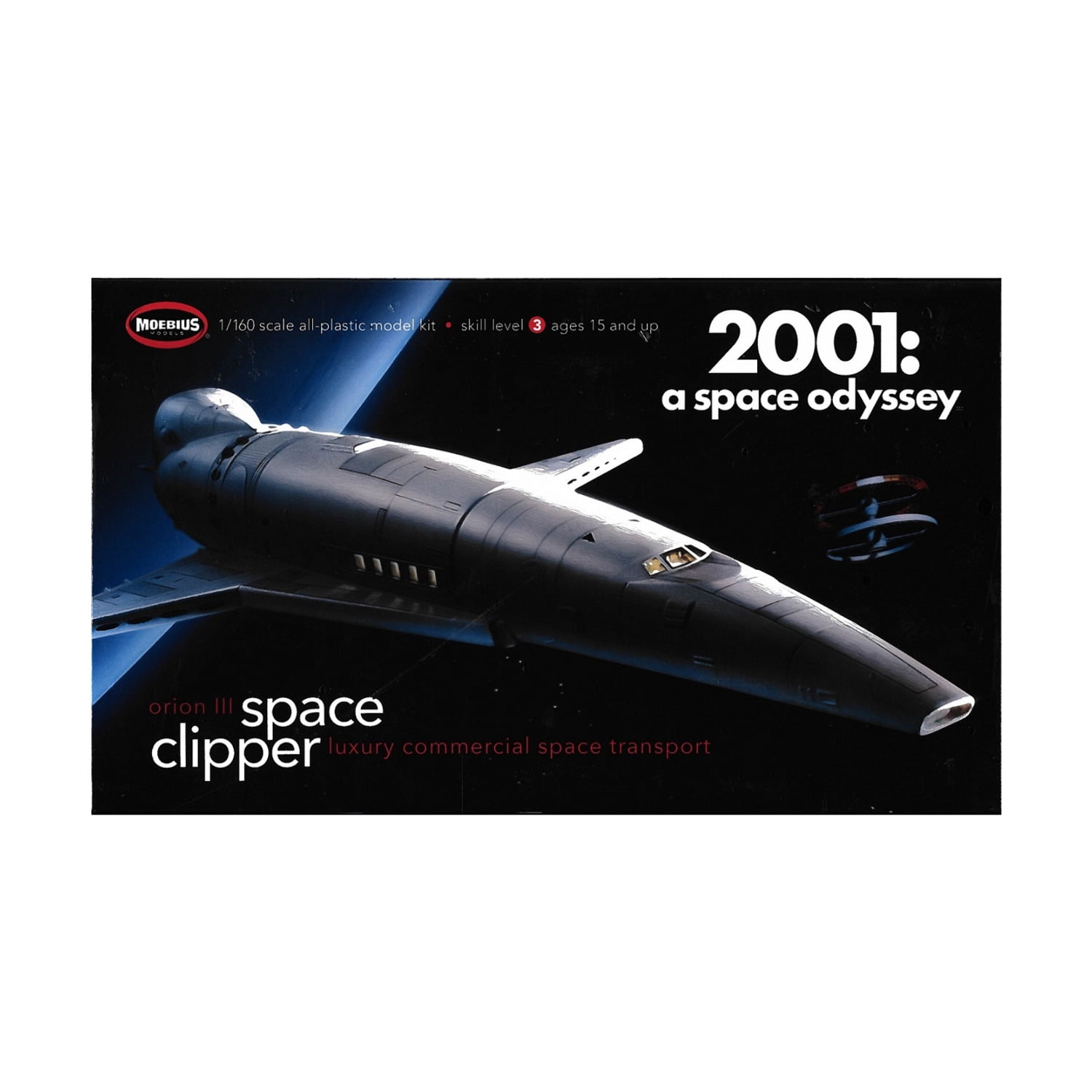 Moebius Models 20012 1/160 2001 Space Clipper Orion - Walmart.com
