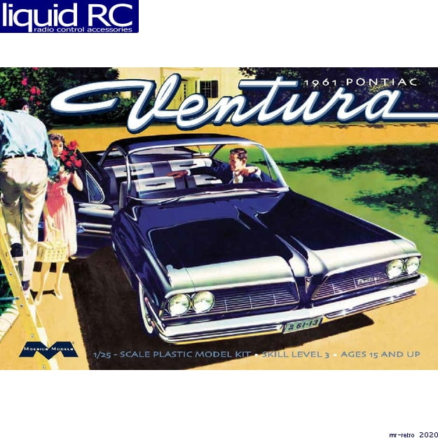 Moebius Models 2851 1961 Pontiac Ventura SD Plastic Model Kit - Walmart.com