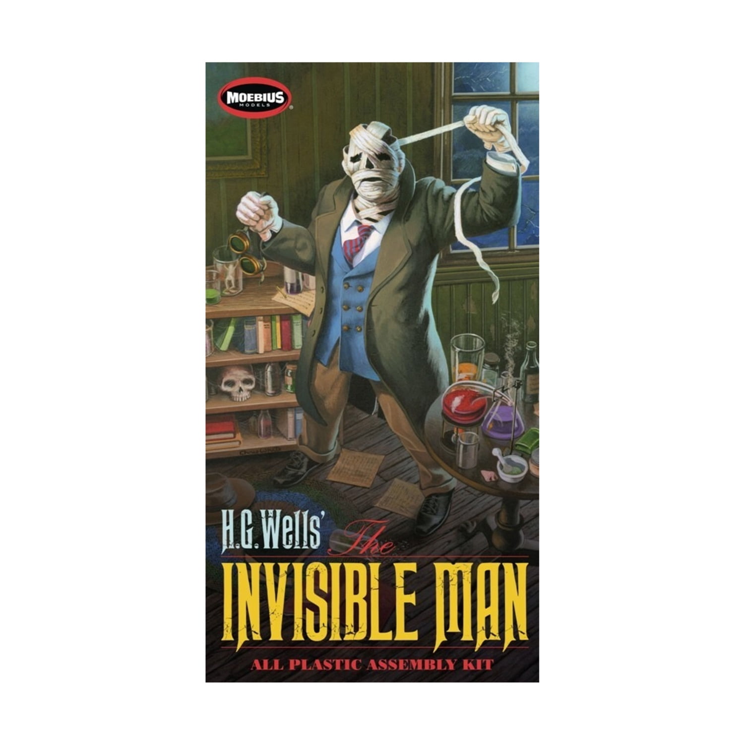 Moebius Models H.G. Wells - The Invisible Man New - Walmart.com