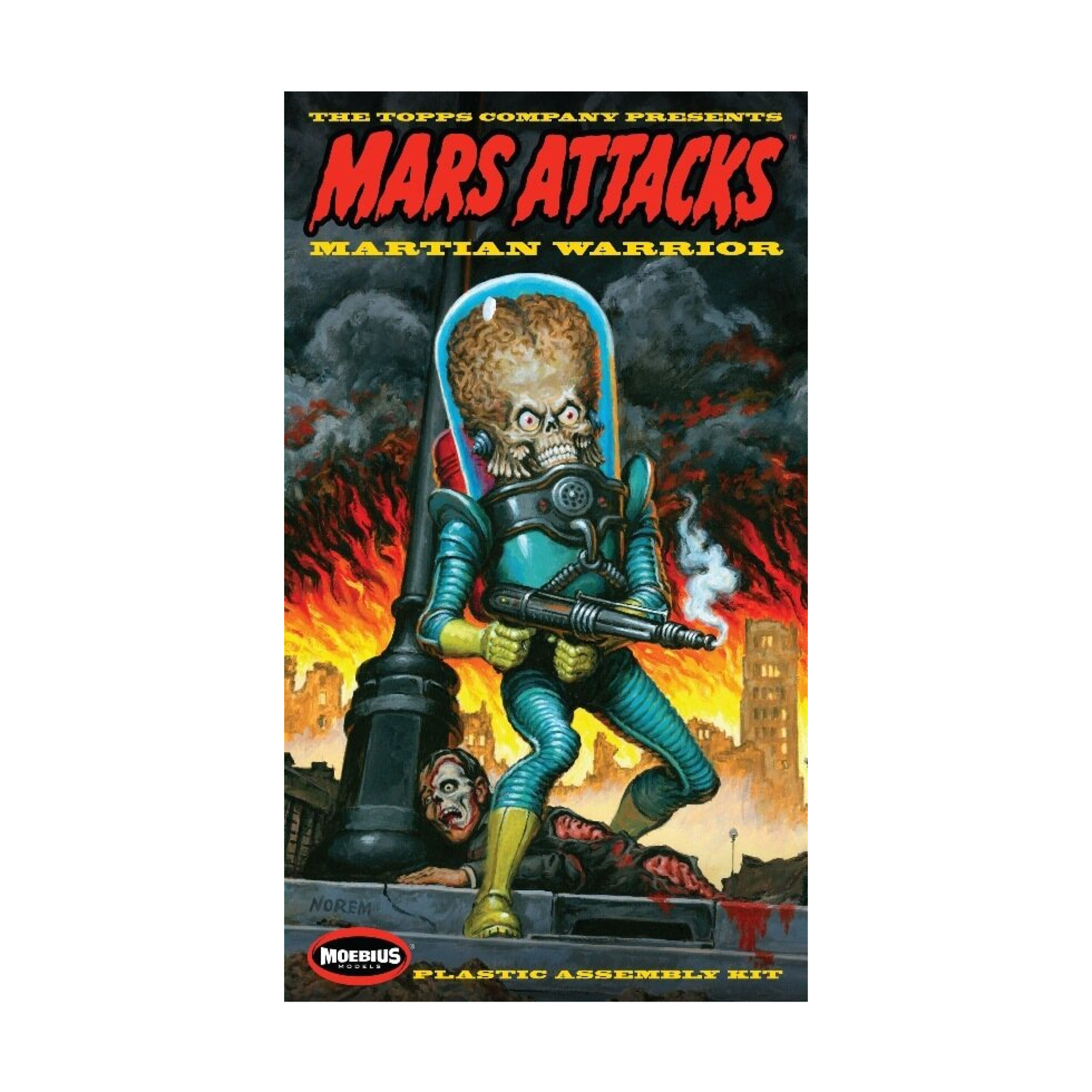 Moebius Models Mars Attacks - Martian Warrior New - Walmart.com