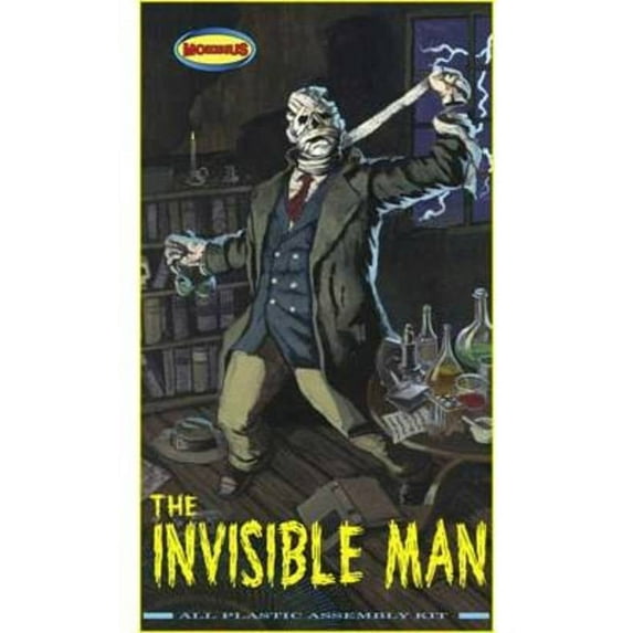 Moebius Models The Invisible Man Plastic Diorama Kit, 1/8 Scale ...