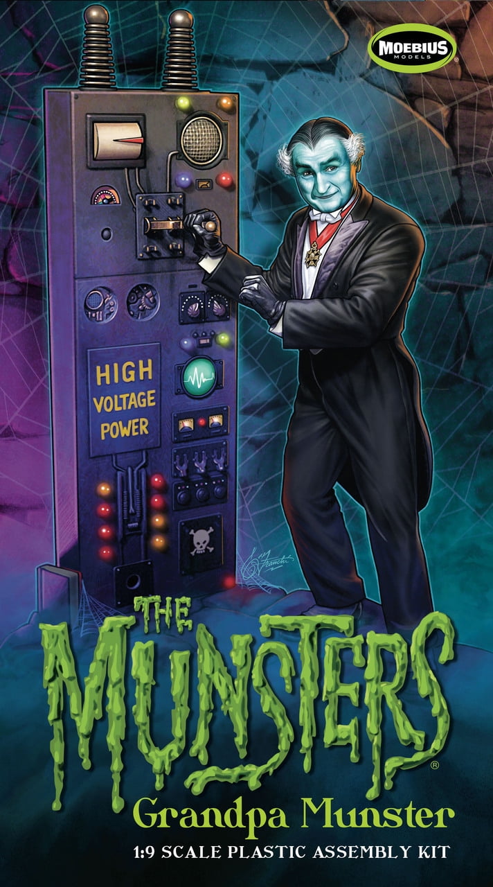 Moebius The Munsters: Grandpa Munster Model Kit - Walmart.com