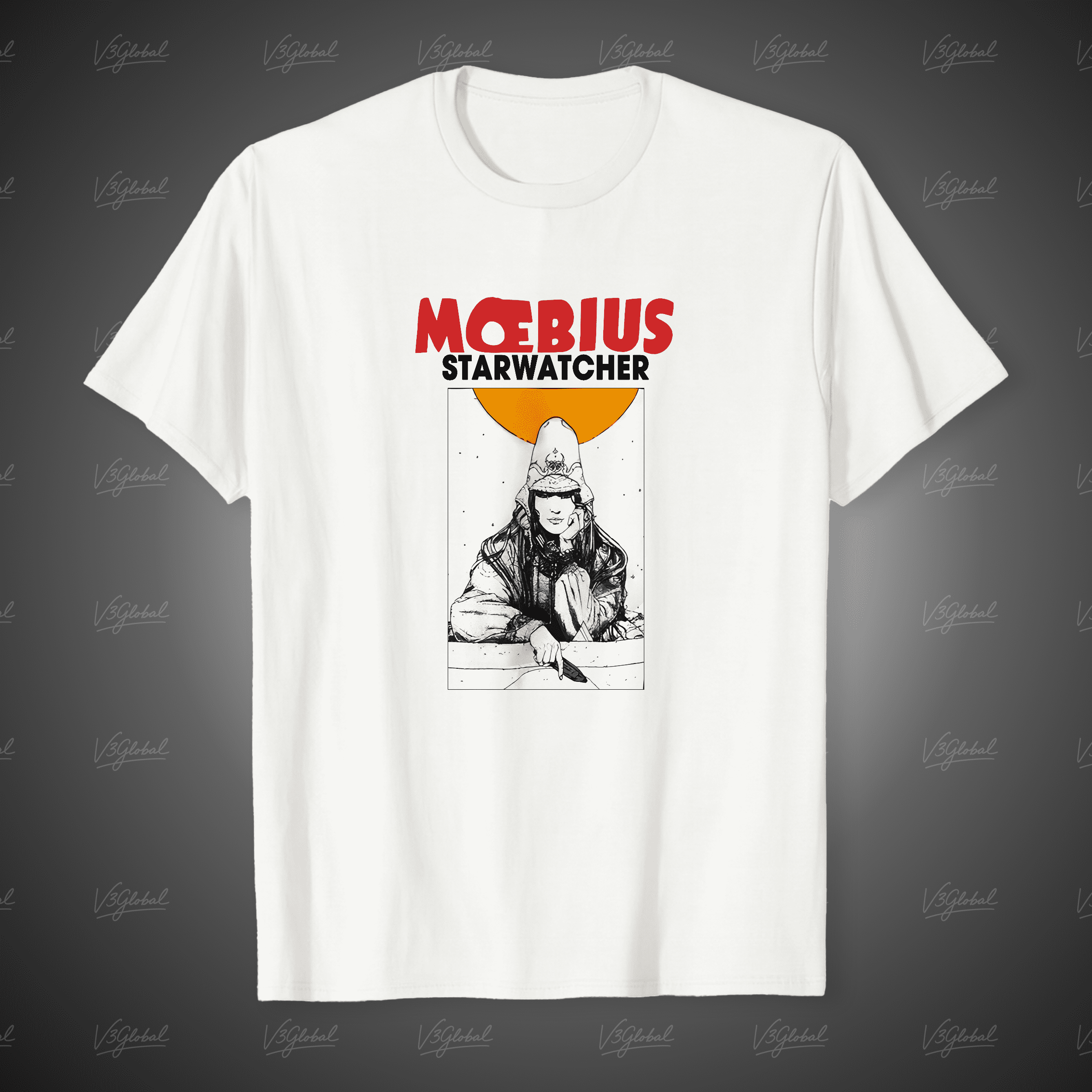 Moebius's Starwatcher by Jean Giraud, A Heavy Metal Incal Art Unisex T-Shirt, for men & women ...
