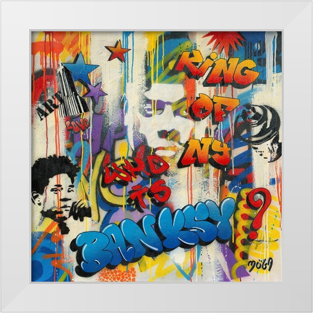 Moega 12x12 White Modern Wood Framed Museum Art Print Titled - WHO ...