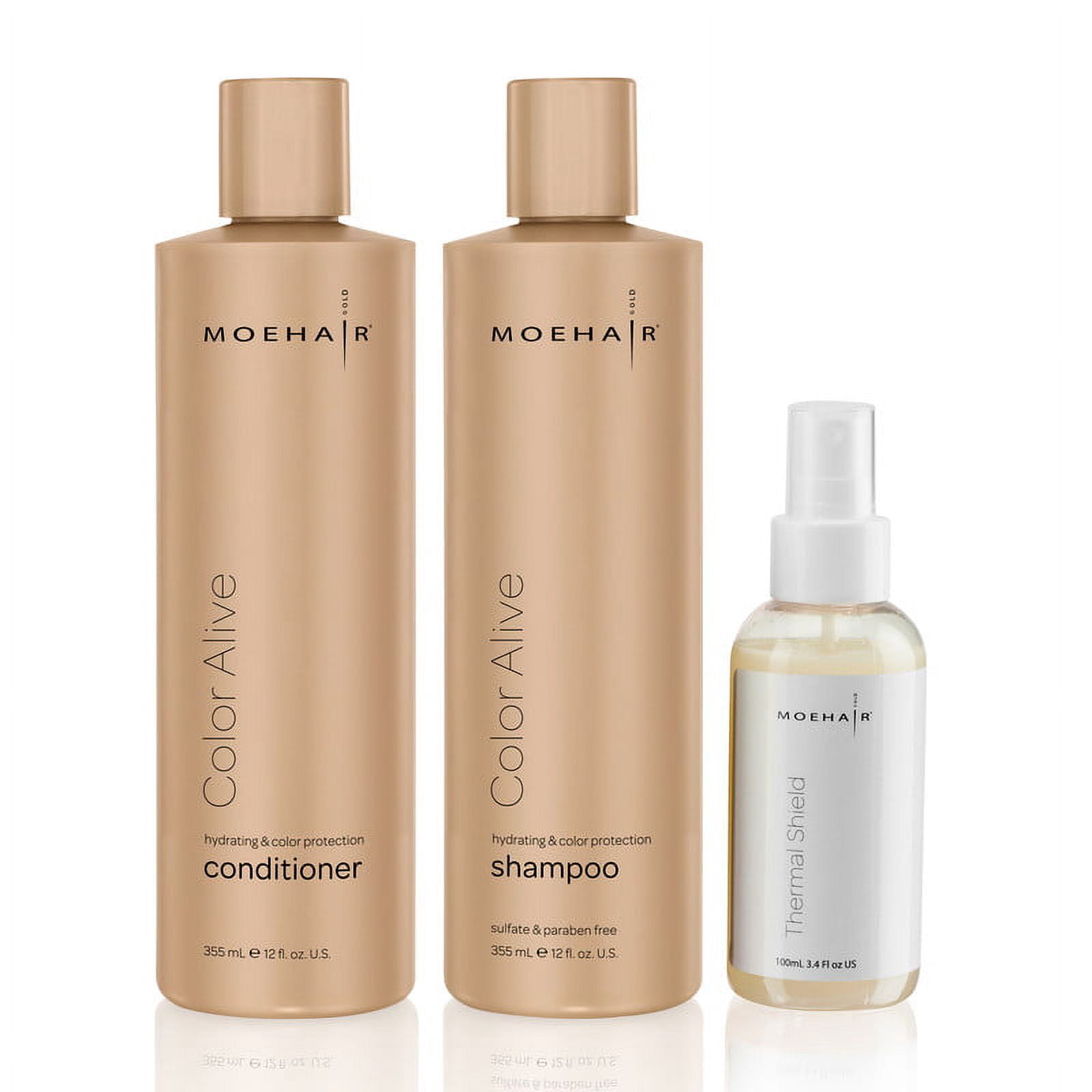 Moehair Pack for Colored Hair, Color alive shampoo 12 Fl Oz and ...