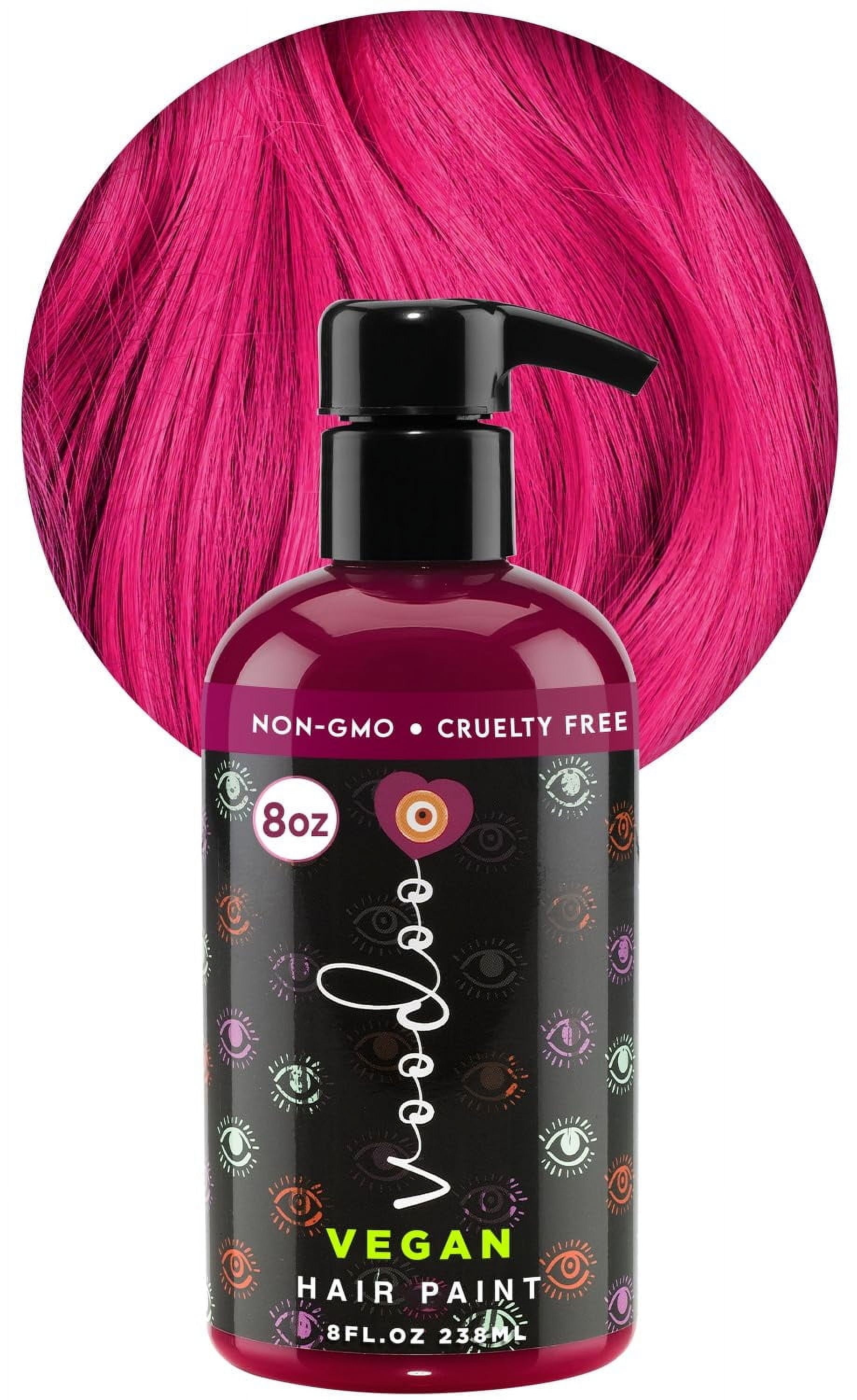 Moehair Voodoo Highest Love Magenta Hair Dye 8 fl oz | Vegan Semi ...