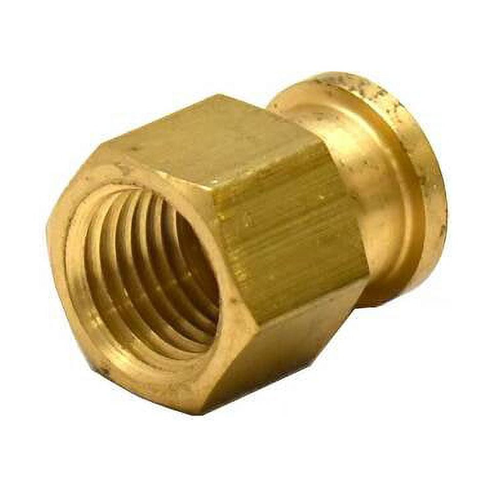 Moeller Boat Fuel Line Fitting 033429-10 | 1/8 FNPT x 1/4 FNPT Brass ...
