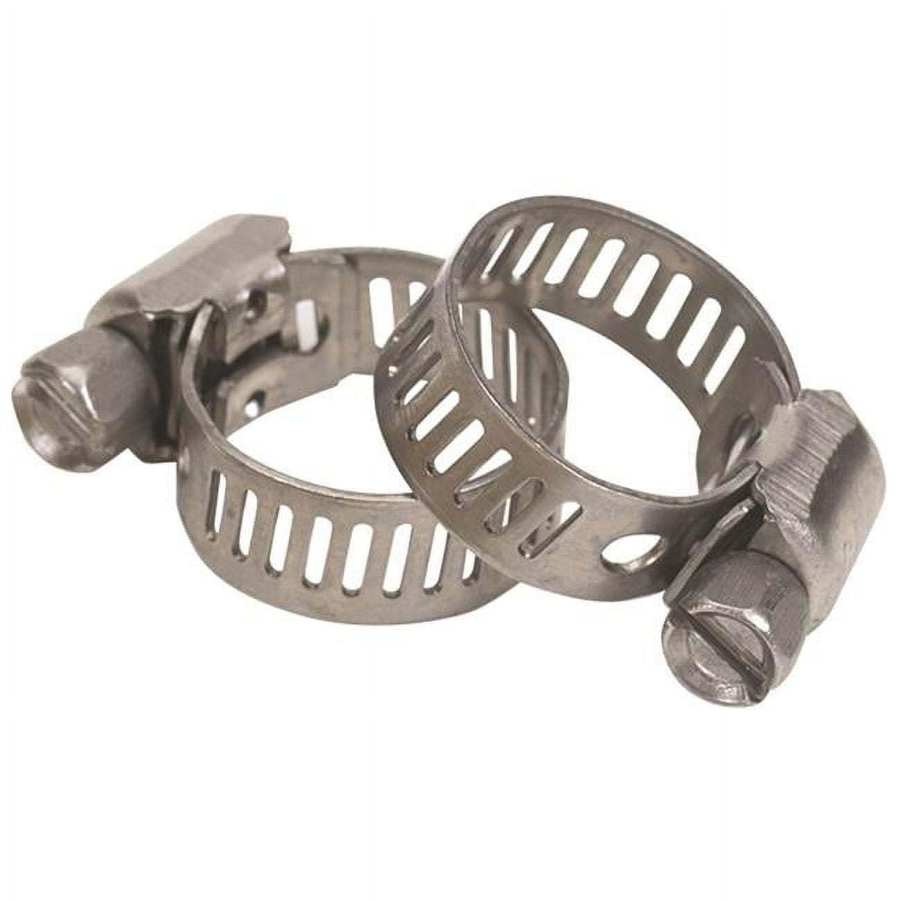 Moeller Stnlss Stl .25x.63 Hose Clamp Only No Barbed Fitting - Walmart.com